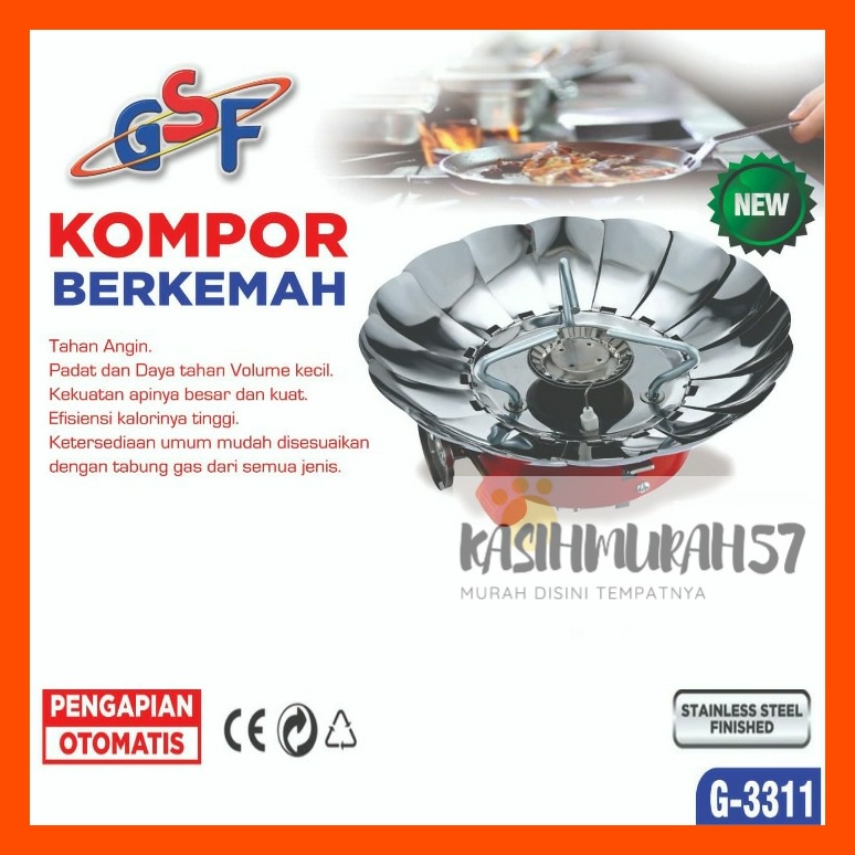 Jual Kompor Camping Windproof Camping Stove Kompor Anti Badai