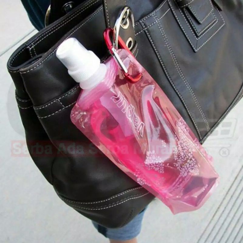 Jual BOTOL MINUM LIPAT / BOTOL GULUNG / BOTOL PRAKTIS MINIMALIS ...