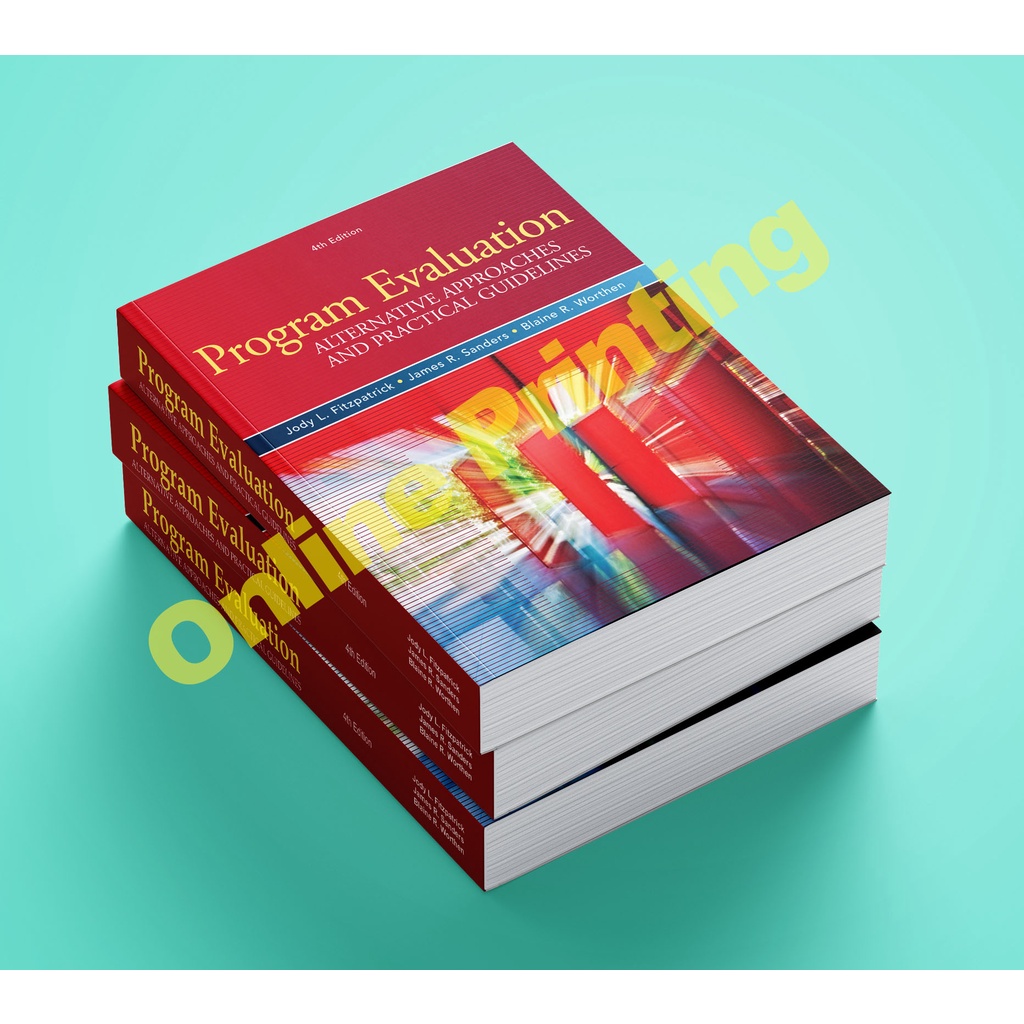 Jual Program Evaluation Alternative Approaches and Practical Guidelines FOURTH EDITION | Shopee ...