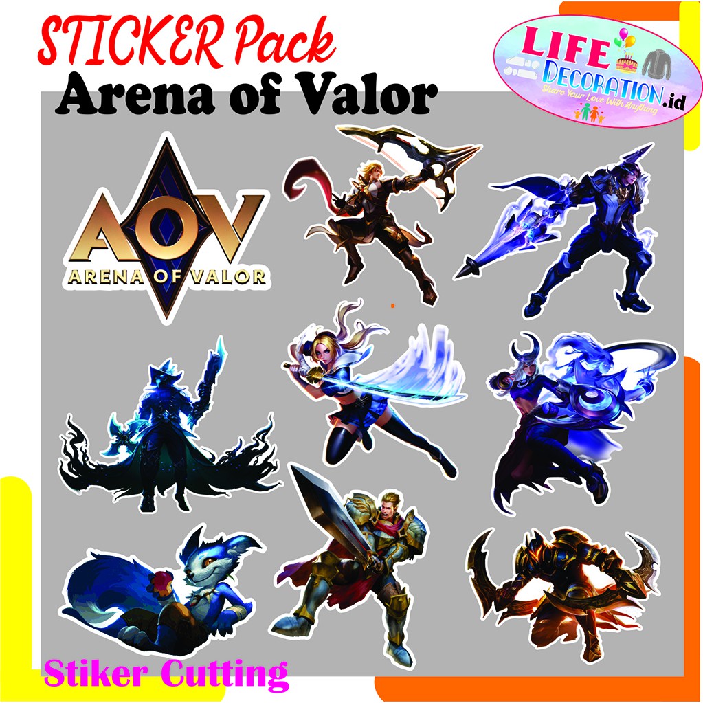 Jual STIKER AOV / STICKER PACK Indonesia|Shopee Indonesia
