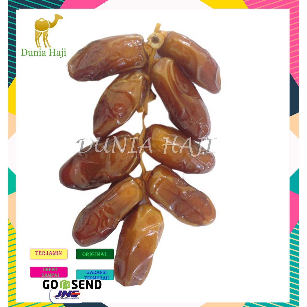 Jual Kurma TANGKAI 500 gr / Kurma Tangkai Tunis Tunisia Deglet Nour ...