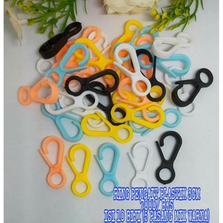Jual Ring Pengait/ Kait Warna Kode/Kait Piting Plastik | Shopee Indonesia