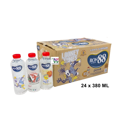 Jual Ron88 / Ron 88 Air Mineral Botol 380 ML (isi 24 pcs) Indonesia ...