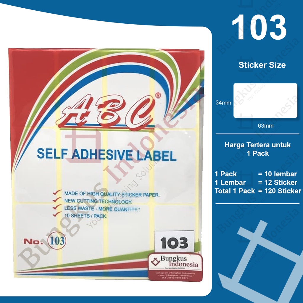 Jual label 103 Harga Terbaik & Termurah Februari 2023 | Shopee Indonesia