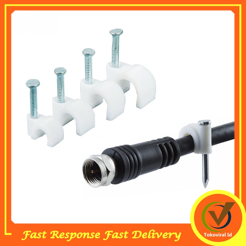 Jual Klem Kabel Paku Beton / Klem Kabel Paku Beton Original / Klem Paku ...