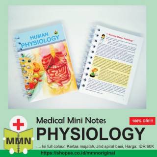 Jual Original | Medical Mini Notes - Human Physiology || MMN Fisiologi ...