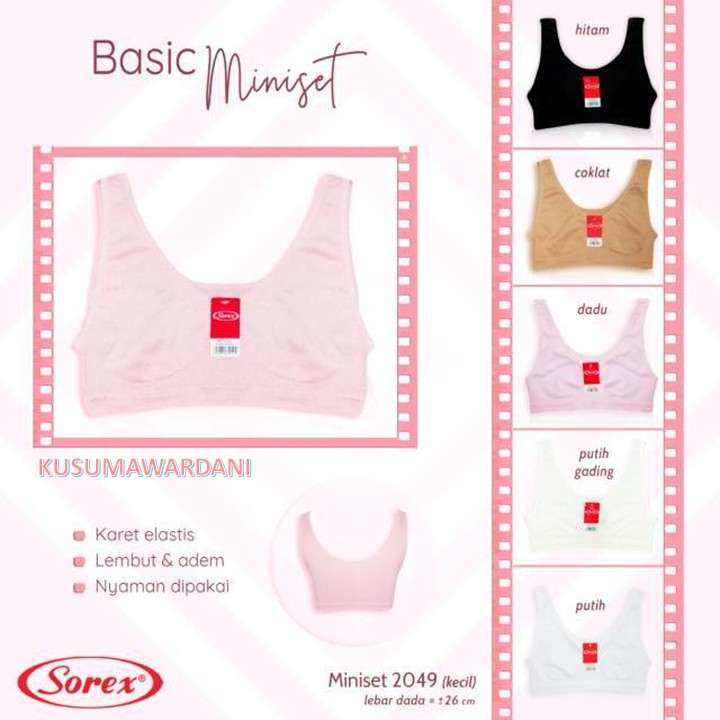 Jual Sorex 2049 | Miniset Bra BH Pakaian Dalam Anak Perempuan Rajut ...
