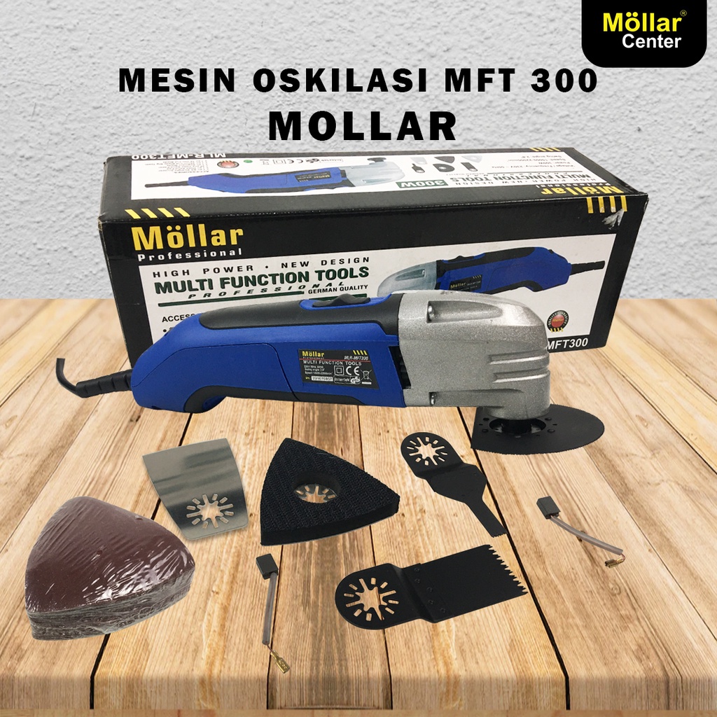Jual MOLLAR MFT300 Mesin Multi Cutter Oskilasi Tool Oscillating Grinder ...