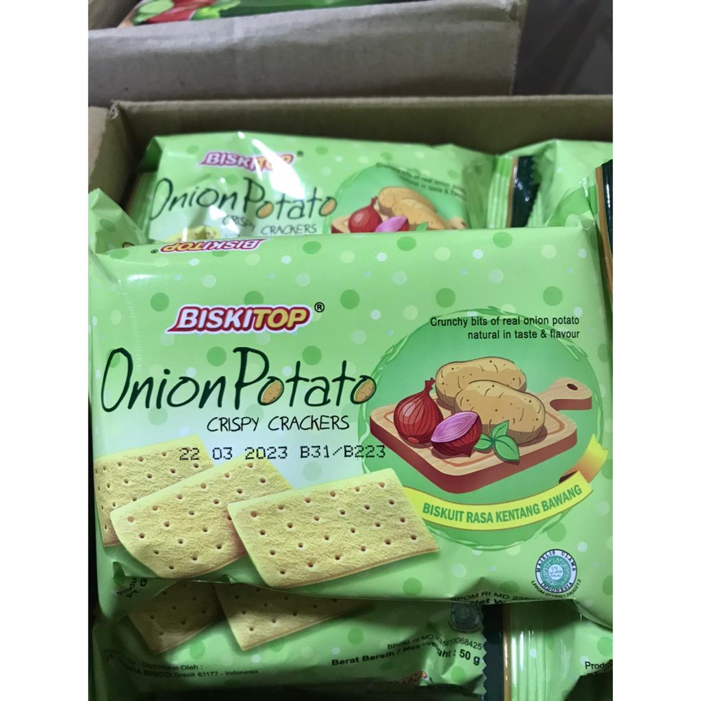 Jual Biskitop Onion Potato | Shopee Indonesia