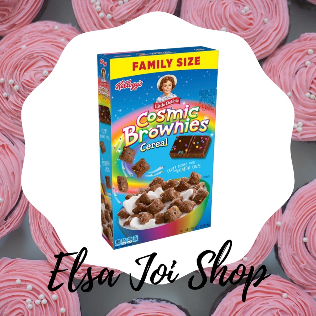 Jual Kellogg's Little Debbie Breakfast Cereal, COSMIC BROWNIES - 374 Gr ...