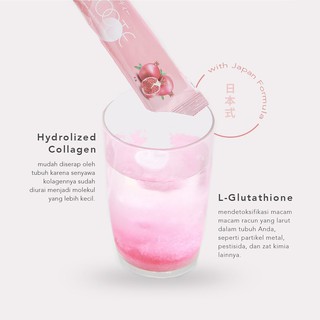 Jual Byoote Collagen Drink Minuman Kolagen GLUTATHIONE BPOM by Pao Pao Indonesia|Shopee Indonesia