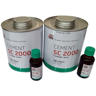 Jual Lem Cement SC 2000 rema tip top dan hardener er 42 | Shopee Indonesia