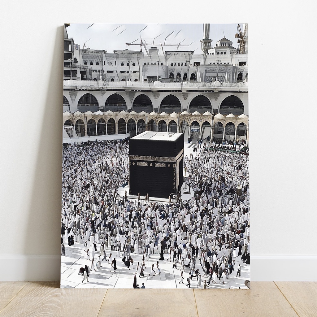 Jual Poster Kabah Haji Umrah Umroh Thawaf Ziarah Masjidil Haram ...