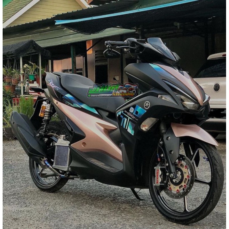 Jual STRIPING STICKER AEROX NVX VVA 155 TRANSPARAN DOXOU EDITION PART 2 ...