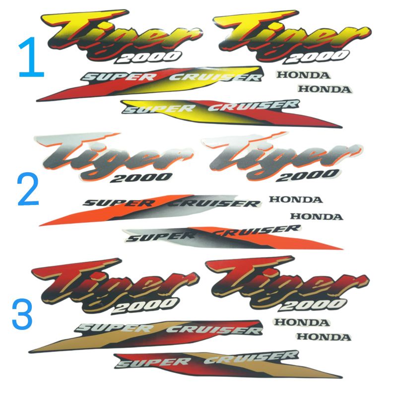 Jual striping honda tiger lawas polet honda tiger lawas Indonesia ...