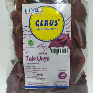 Jual Keripik Telo Ungu Gerus | Shopee Indonesia