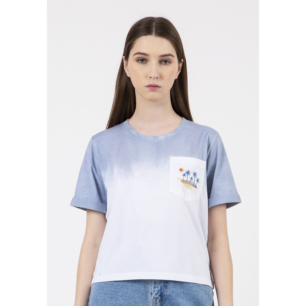 Jual Colorbox Embroidered Pocket Tee I:Bskfjn120C023 White Indonesia ...