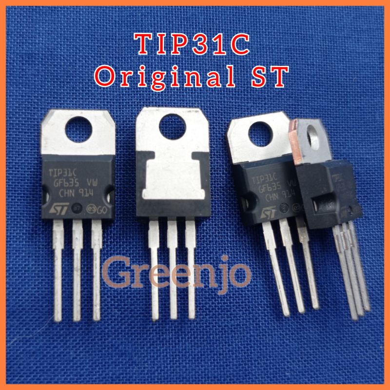 Jual Transistor Tip31 Tip32 Original St Tip31c Tip32c Original St Shopee Indonesia