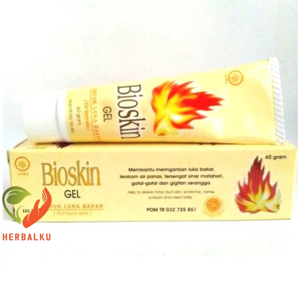 Jual BIOSKIN GEL | Obat Luka Bakar | Borobudur Herbal Bioskin Gel | 60 ...