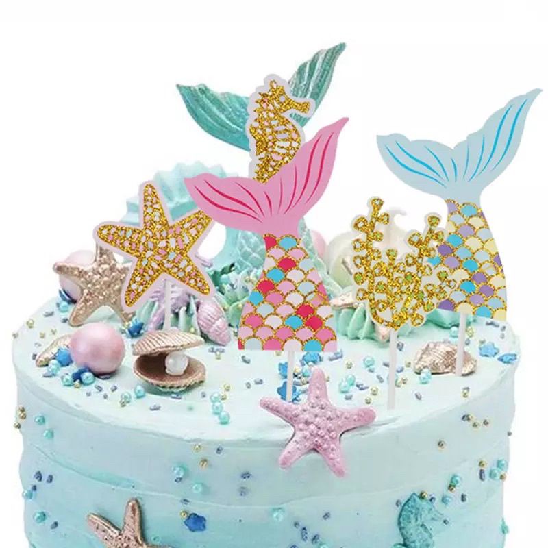 Jual Topper Mermaid Untuk Cupcake Cake Hias - Topper Putri Duyung ...