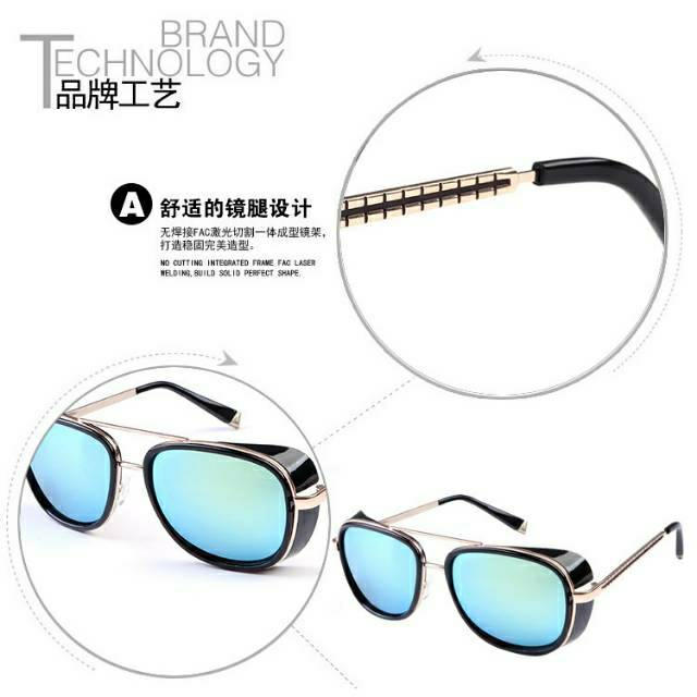 Jual YOOSKE Kacamata Steampunk Iron Man - 3023 Indonesia|Shopee Indonesia