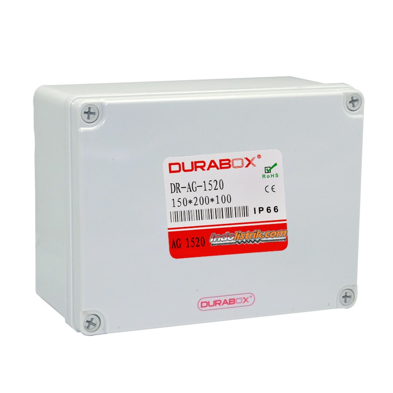 Box Panel Plastik 150x200 x 100 mm + Base Plate Durabox Harga MURAH ...