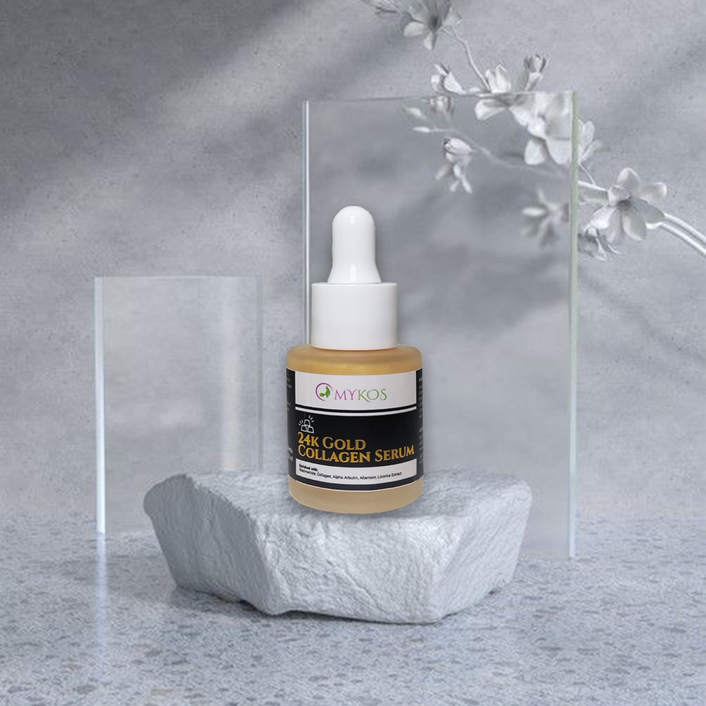 Jual Mykos 24K Gold Collagen Serum 20ml | Shopee Indonesia
