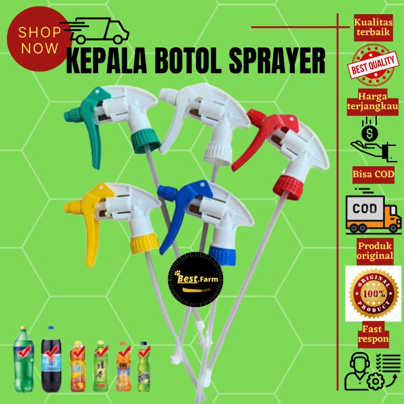 Jual KEPALA SEMPROT AIR BOTOL APA AJA SEMPROTAN MANDI BEST FARM ...