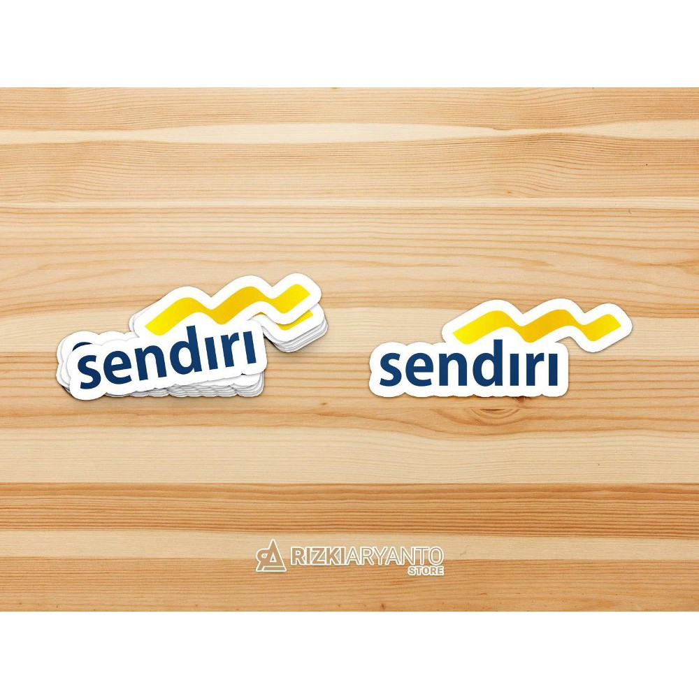 Jual Sticker - Stiker Logo Custom Sendiri Parody Bank Mandiri | Shopee ...