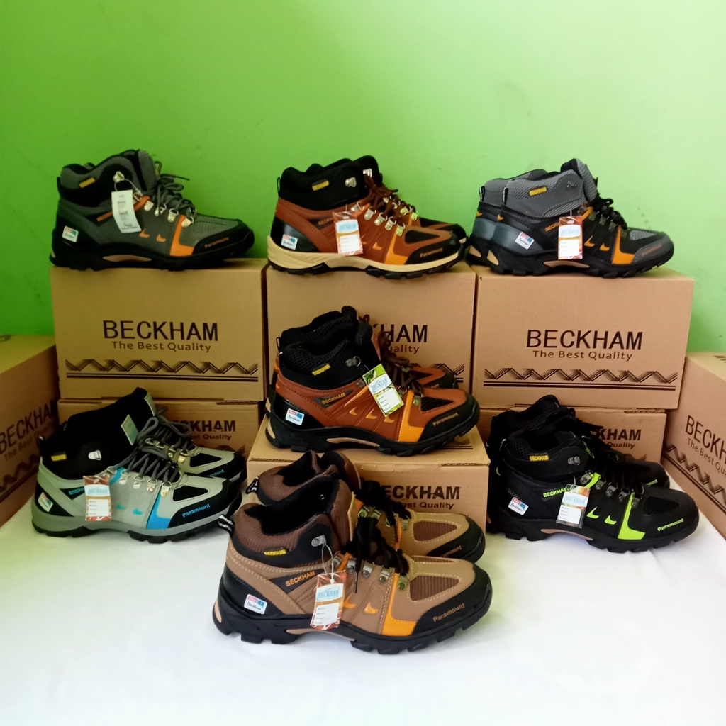 Jual Sepatu Gunung Beckham Paramount | Sepatu Boot Hiking Outdoor ...