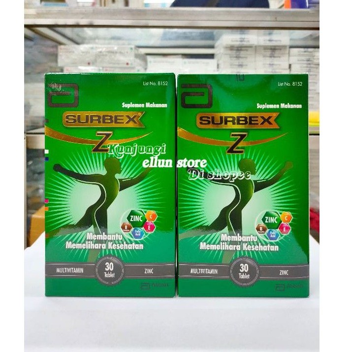 Jual SURBEX Z Original PerBox Multivitamin | Shopee Indonesia