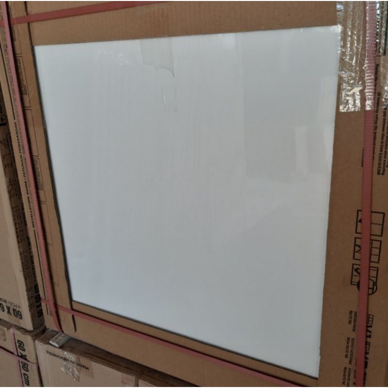 Jual granite lantai putih polos indogres 60x60 glossy white kw ekonomi ...