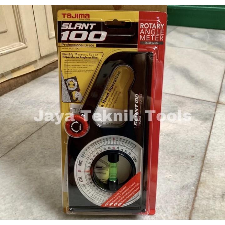 Jual Slant 100 Angle Meter Tajima Japan Rotary Pengukur Kemiringan ...