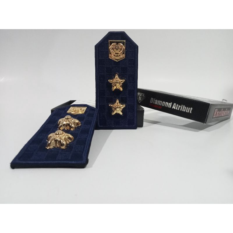 Jual Tanda Pangkat PDU Lurah/Kades Navy seusai Permendagri | Shopee ...