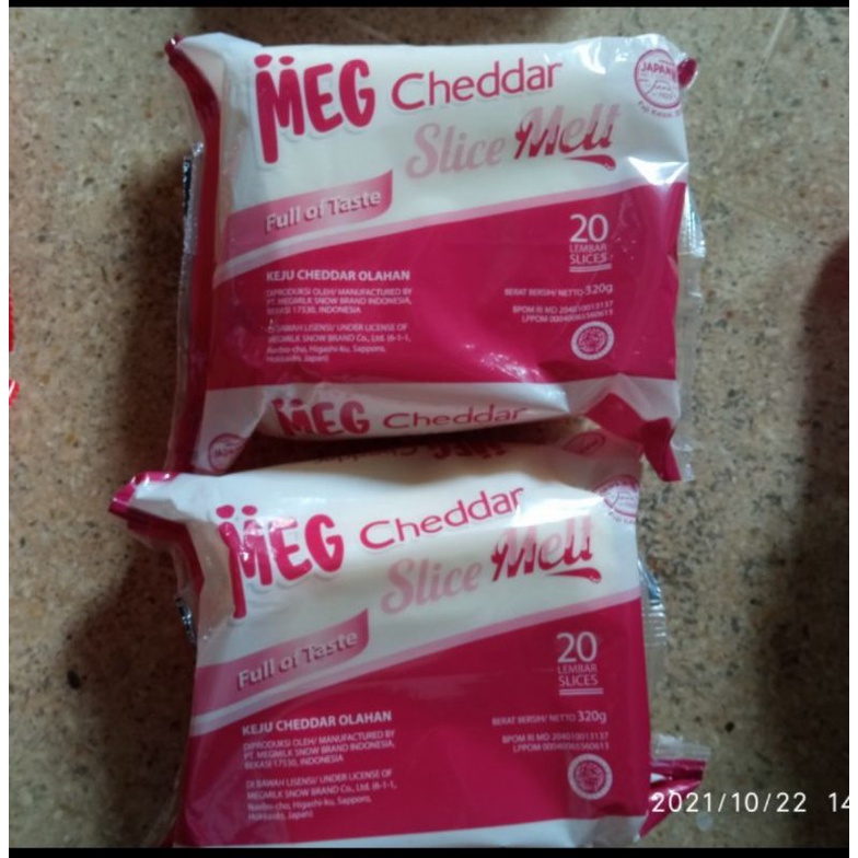 Jual MEG Slice melt isi 20 lembar Keju MEG | Shopee Indonesia
