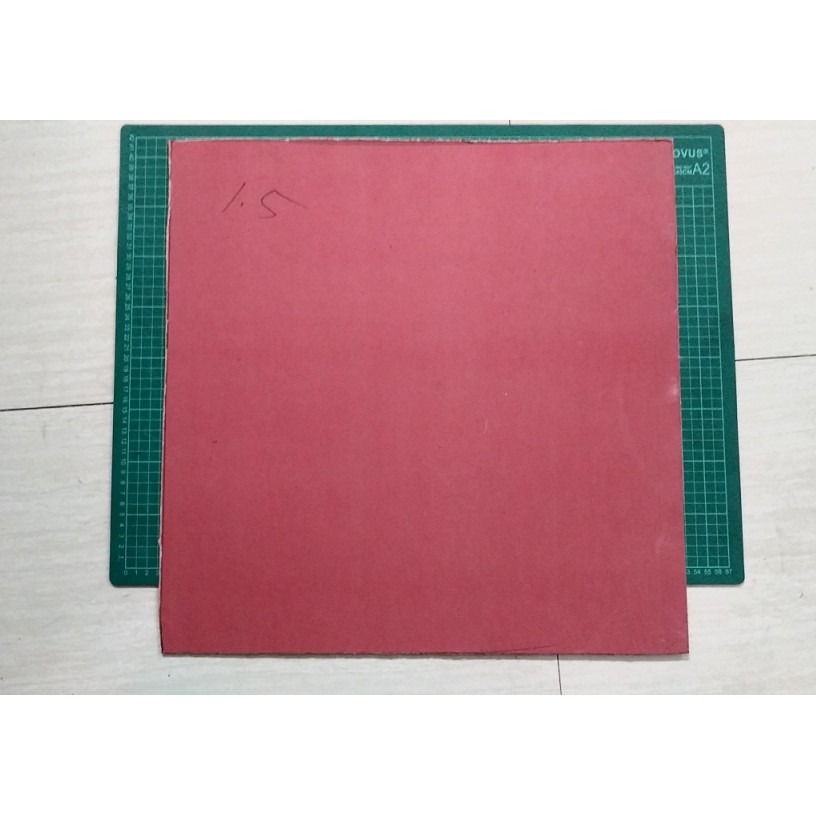 Jual Kertas Merah/koker Insulation Gasket Red vulcanized Fiber Tebal 0. ...