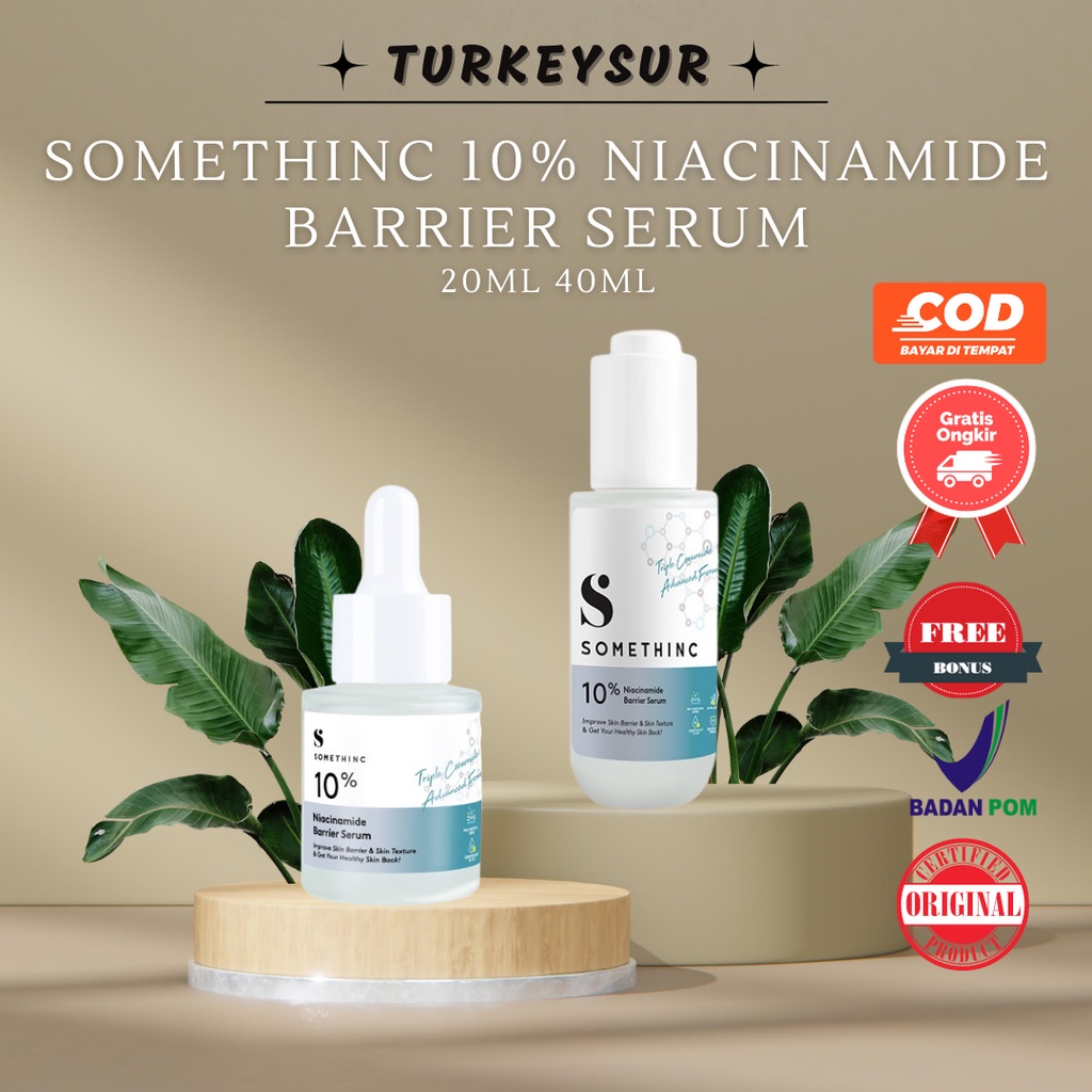 Jual SOMETHINC 10% Niacinamide Barrier Serum 20ml 40ml Serum Wajah ...