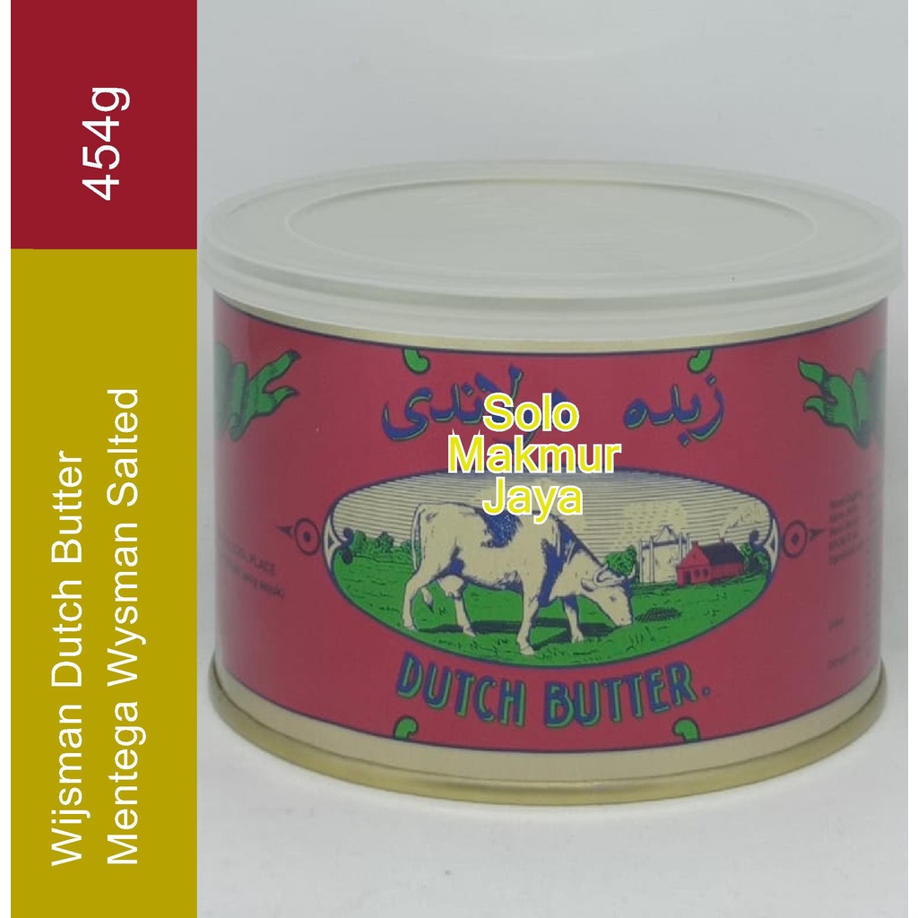 Jual Wijsman Dutch Butter Salted Butter 454 Gram / Mentega Wysman ...