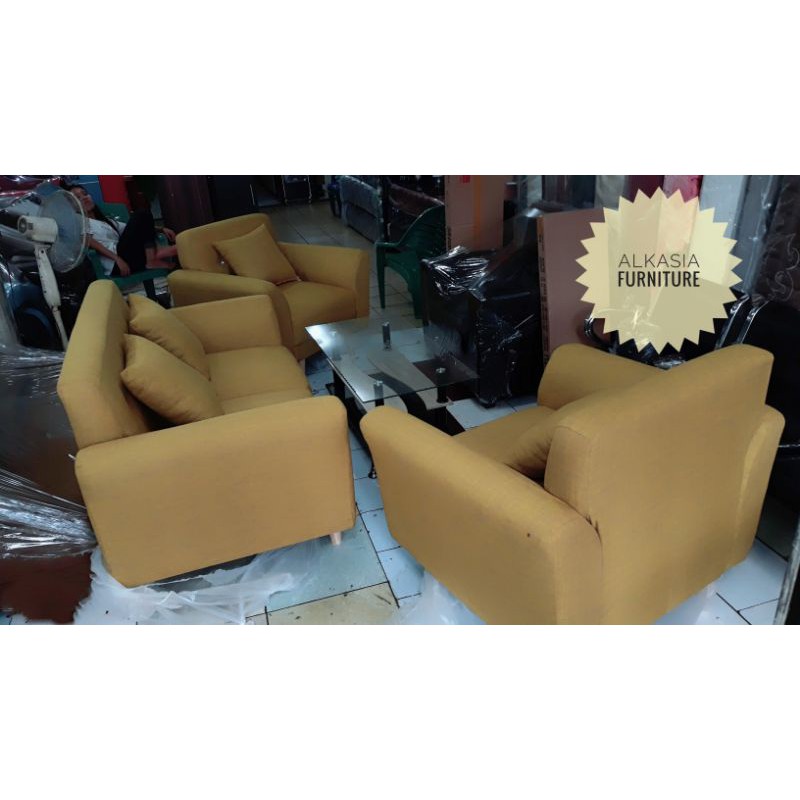 Jual Sofa Retro 211 + Meja Terpopuler Promo !!! | Shopee Indonesia