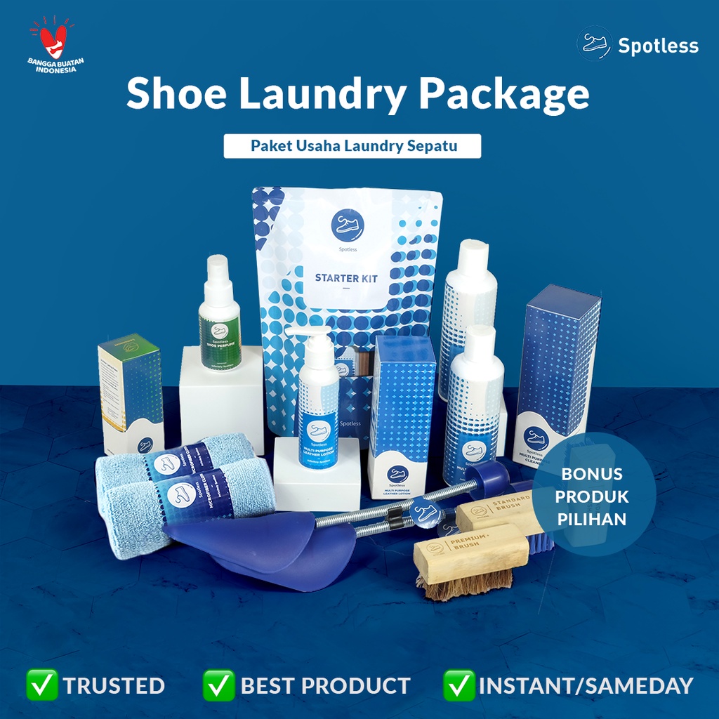 Jual Spotless Shoe Laundry Package Paket Laundry Sepatu Indonesia ...