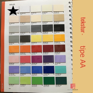 Jual TACO HPL Solid warna tekstur kode AA | Shopee Indonesia