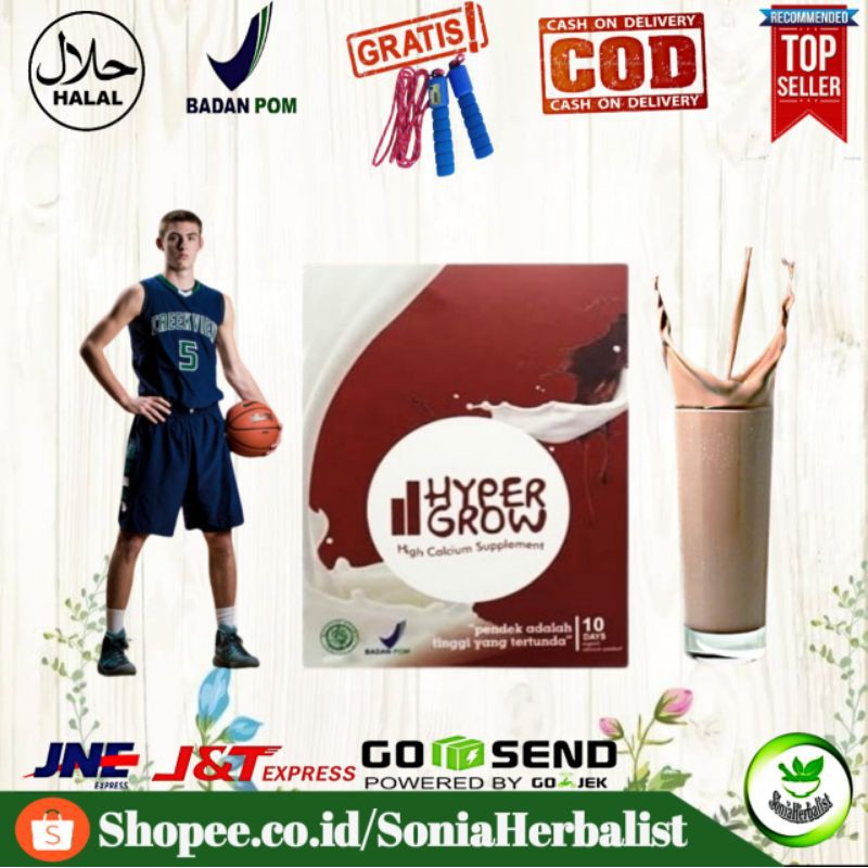 Jual HYPERGROW PENINGGI BADAN ORIGINAL MURAH | Shopee Indonesia