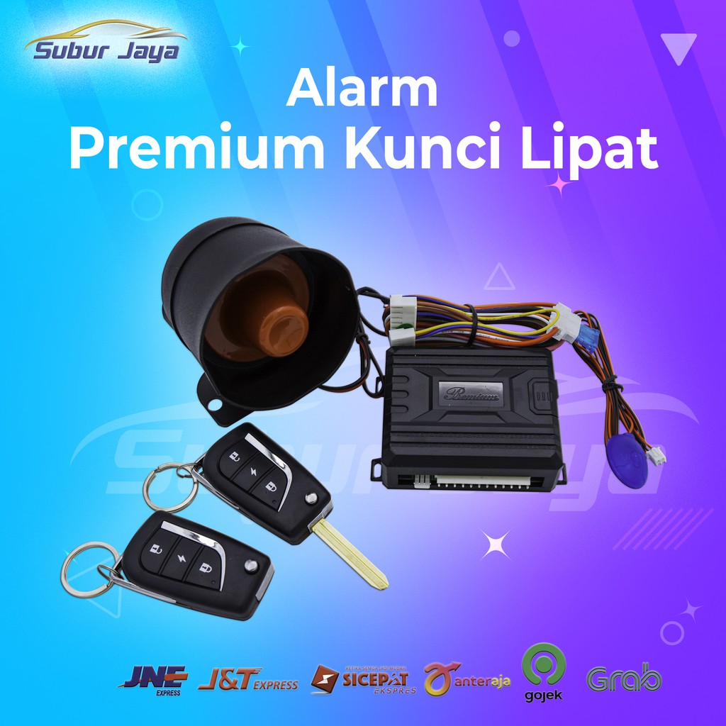 Jual Alarm Mobil Merek Premium Kunci Lipat Model Remote Innova | Shopee ...