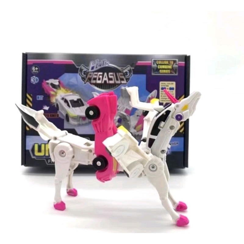 Jual MAINAN MOBIL DEFORMATION UNICORN COMBINET DEFORMABLE CAR HELLO ...