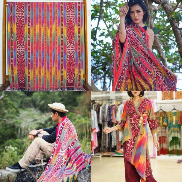 Jual KAIN TENUN ETHNIC TRADISIONAL TORAJA ROTE MAUMERE SUMBA NTT KUPANG ...