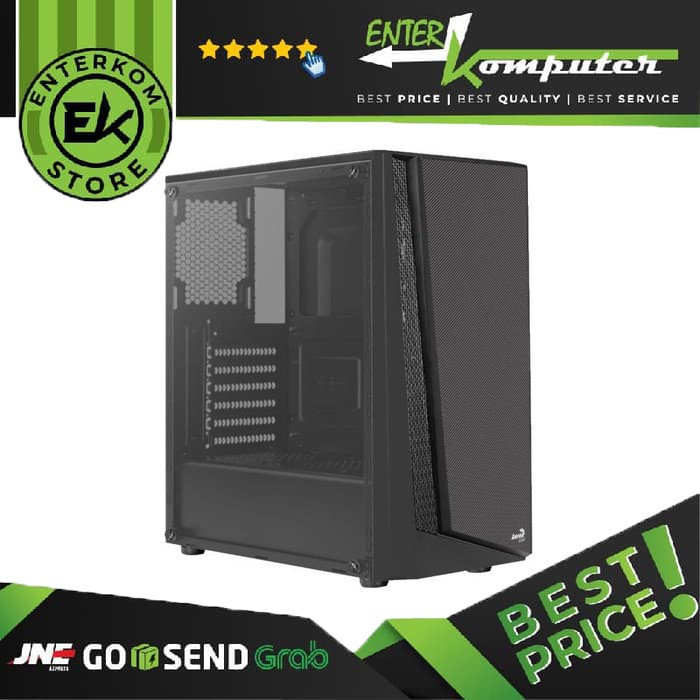 Jual Casing Aerocool Carbonite - 1 Frost Fan RGB Indonesia|Shopee Indonesia