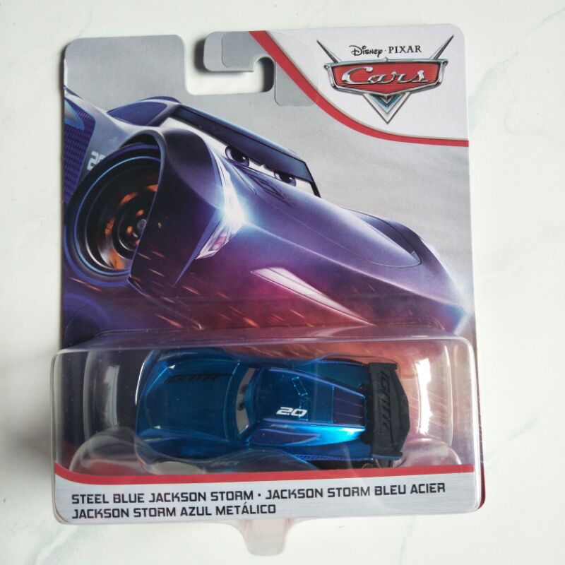 Jual Disney Pixar Cars. Steel Blue Jackson Storm | Shopee Indonesia
