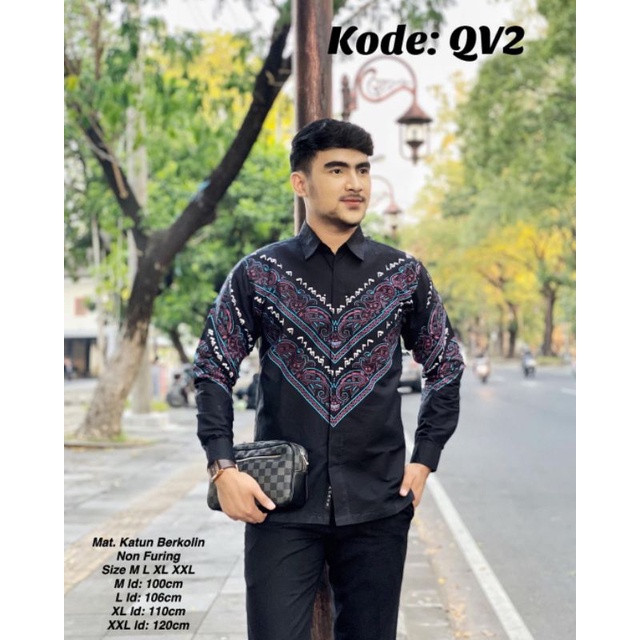 BATIK LONTARA MAKASSAR BATIK LOKAL MAKASSAR BATIK LONTARA SLIMFIT BATIK ...