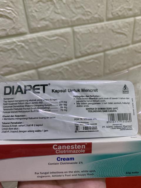 Diapet Strip 10 Kapsul | Shopee Indonesia