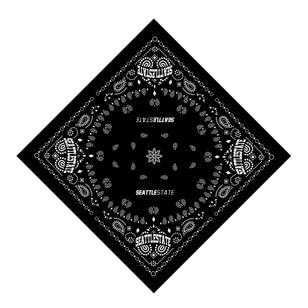 Jual SEATTLESTATE Slayer bandana hitam brand lokal streetwear | Shopee ...